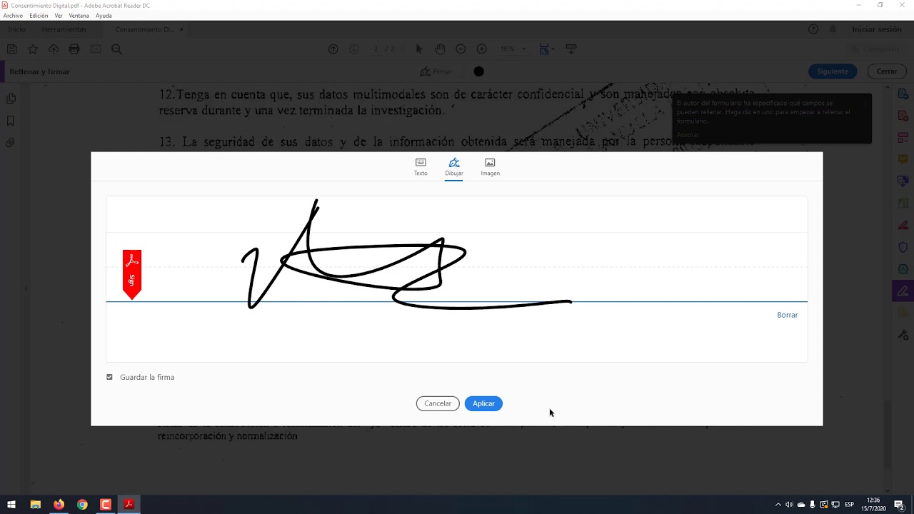 Tutorial Firma y Subida Documento - YouTube