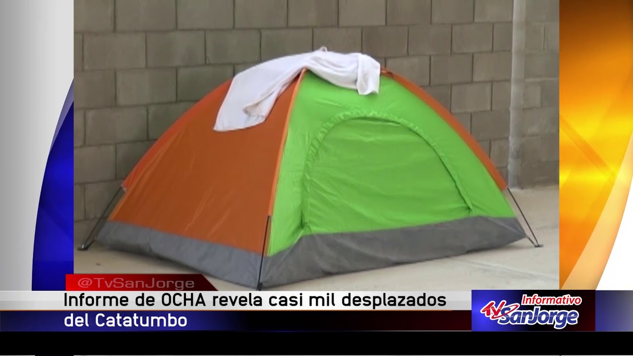Informe de OCHA revela casi mil desplazados del Catatumbo - YouTube