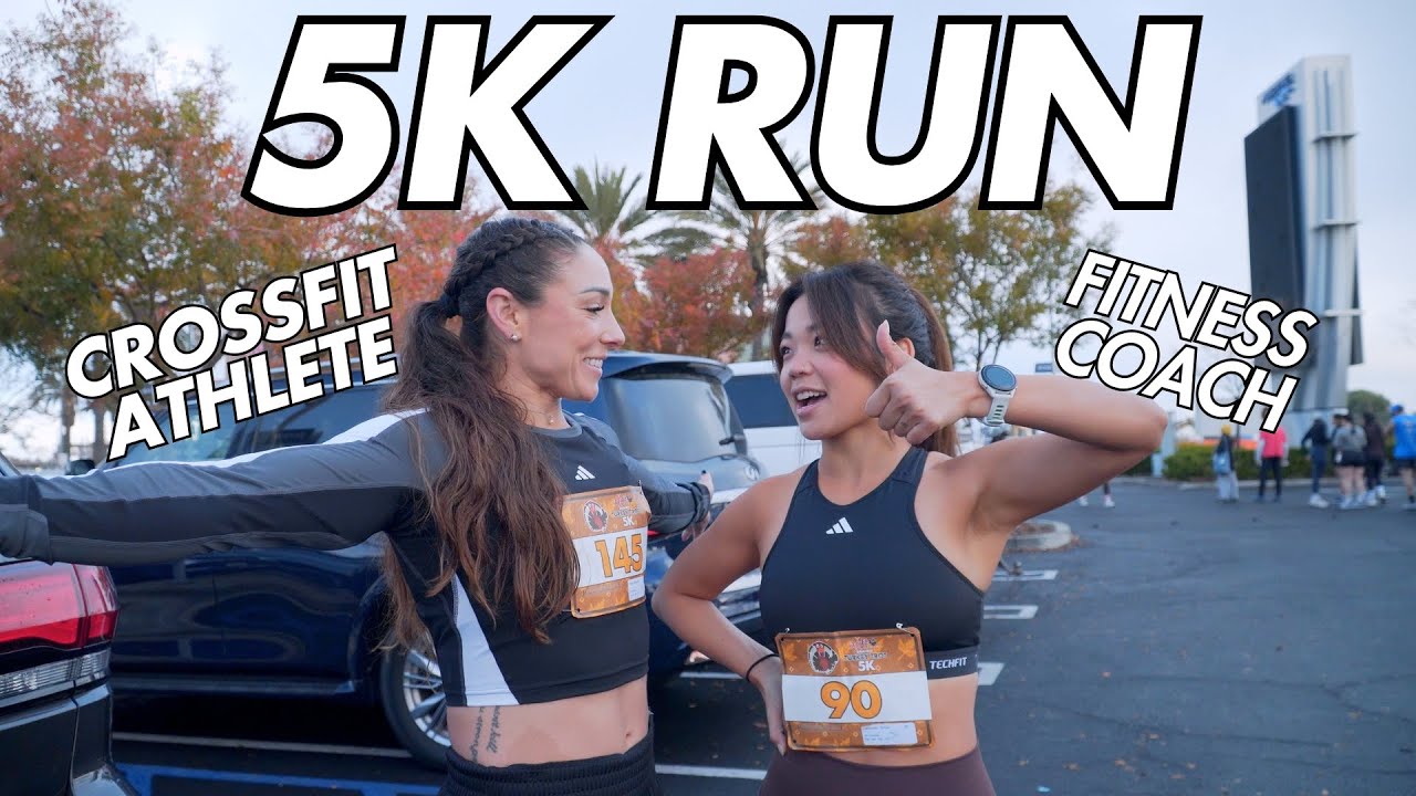 CrossFit Games Athlete takes on 5k Turkey Trot - YouTube