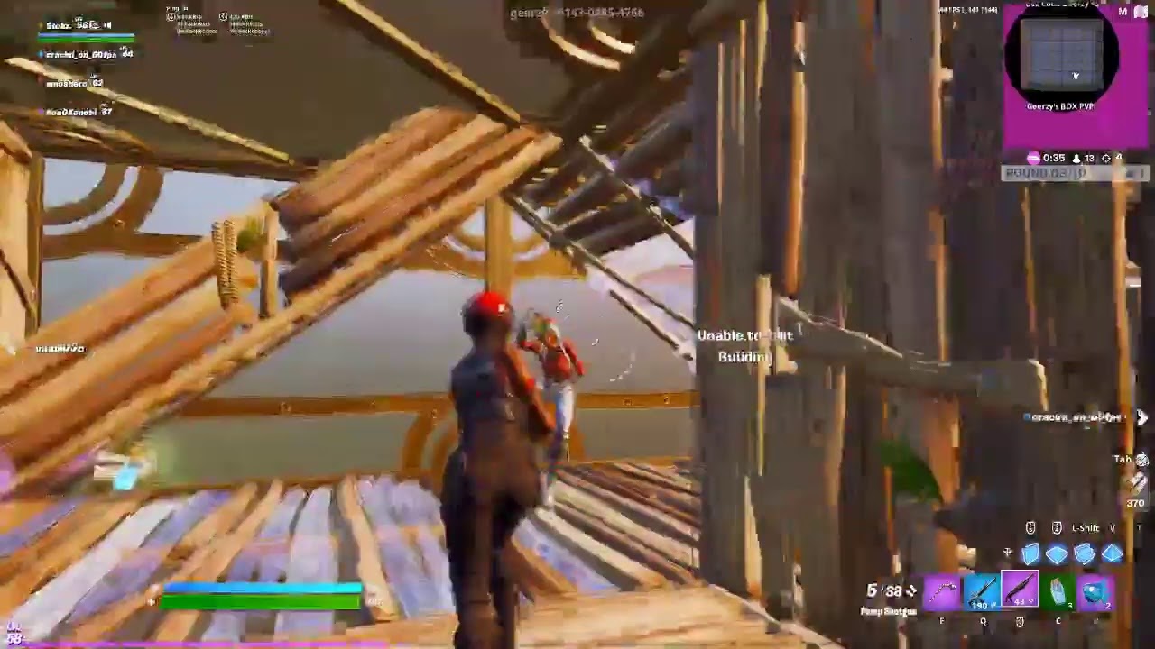 Pretending to be PEACE CONTROL KYLE in FORTNITE - YouTube