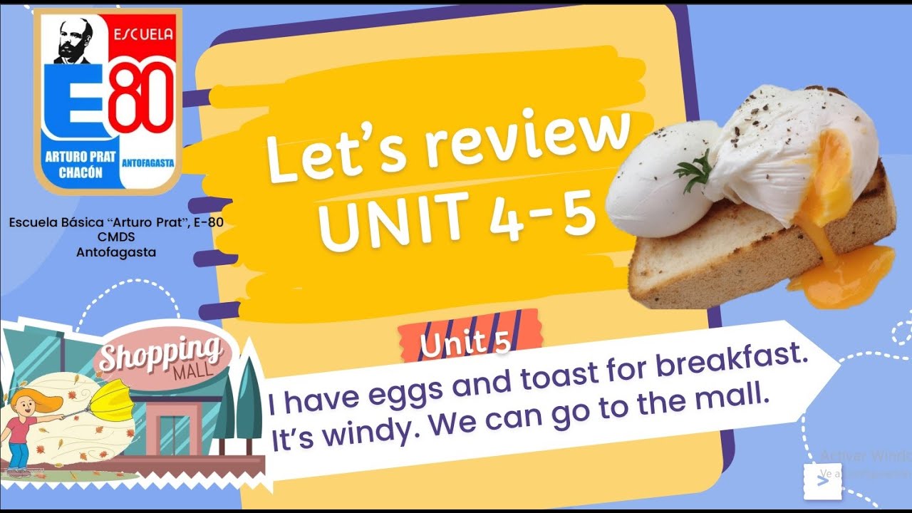 Let's review UNIT 4 and 5 - 4th grade - YouTube