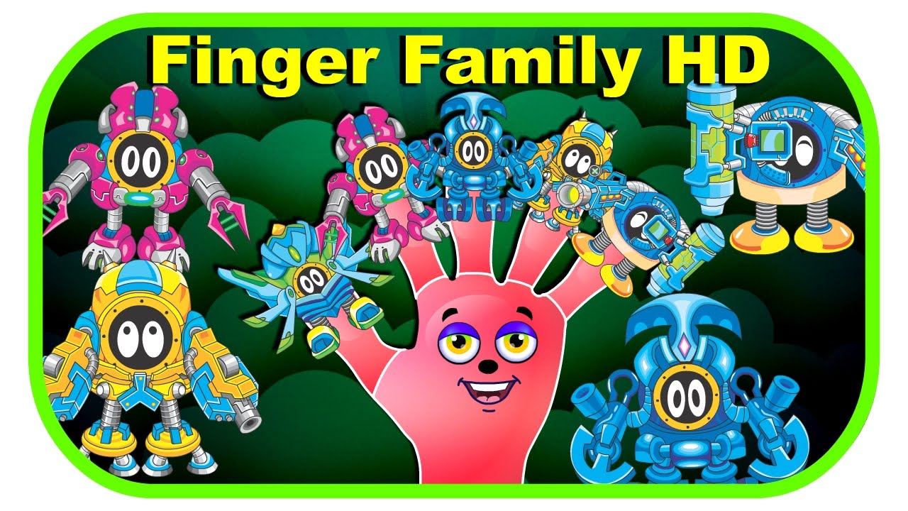 Transformers Finger Family Animation Nursery Rhymes Collection For ...