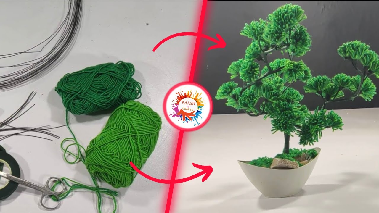 Crafting a Stunning Homemade Artificial Tree 🌿 Easy DIY Ideas - YouTube
