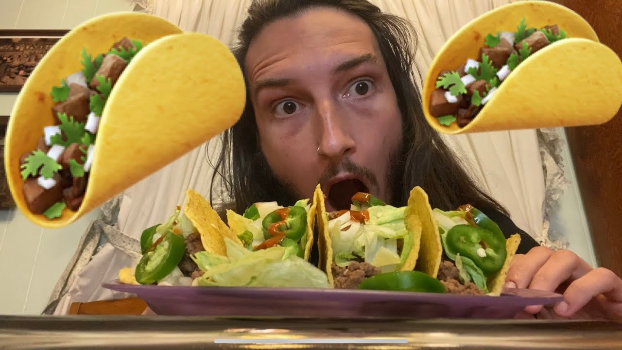 Taco Mukbang with a Crunch - YouTube
