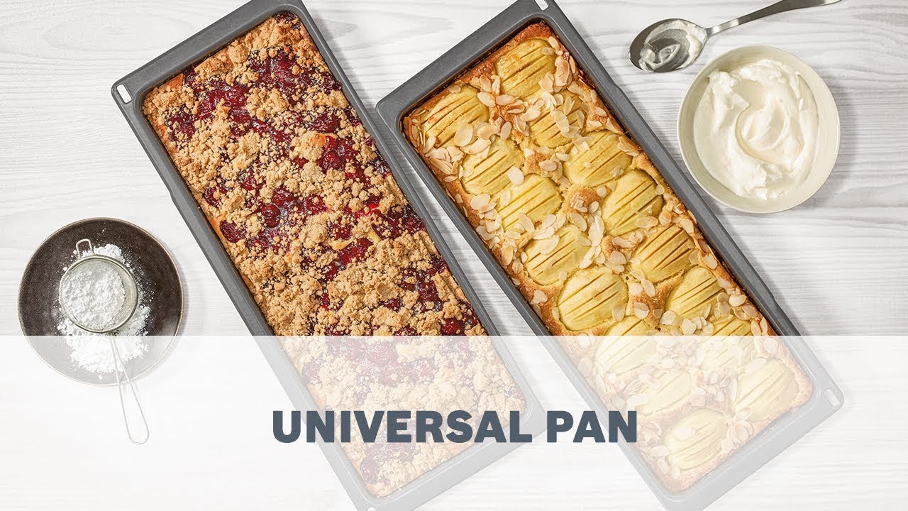 Bosch Ovens - Slim Size Universal Pan - YouTube