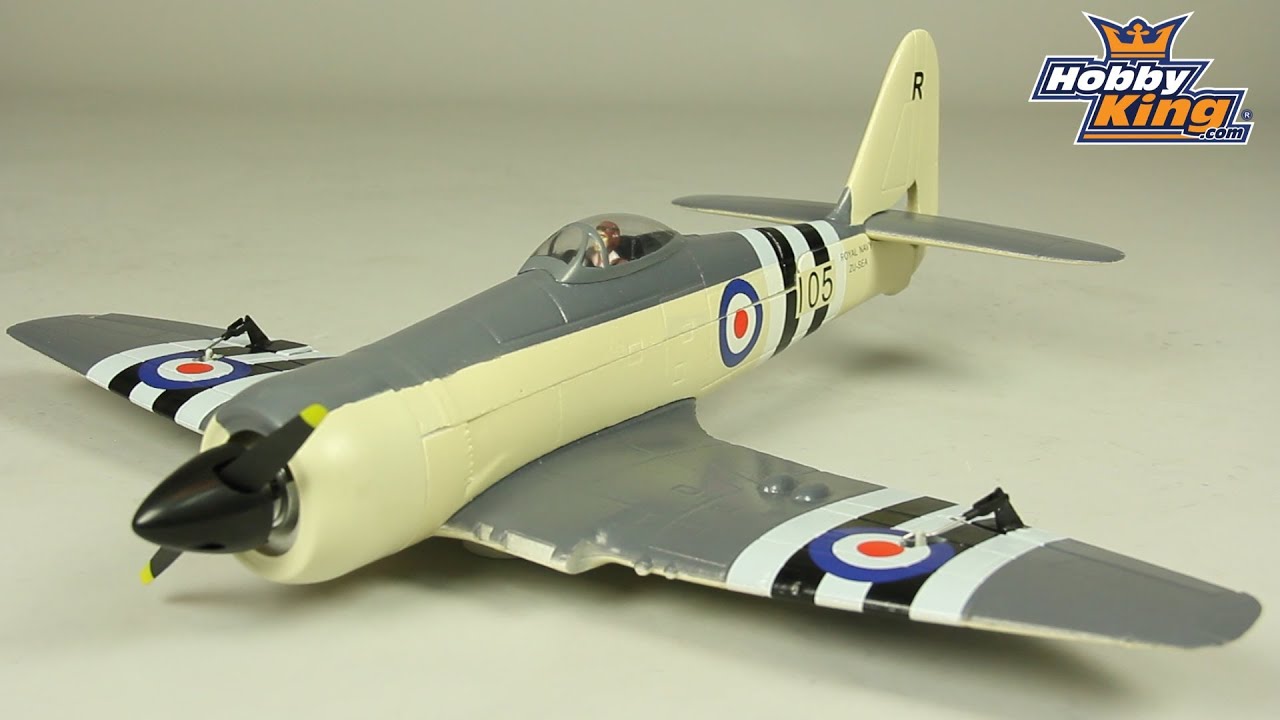 HobbyKing Daily - FunFighters Sea Fury & A1 - YouTube