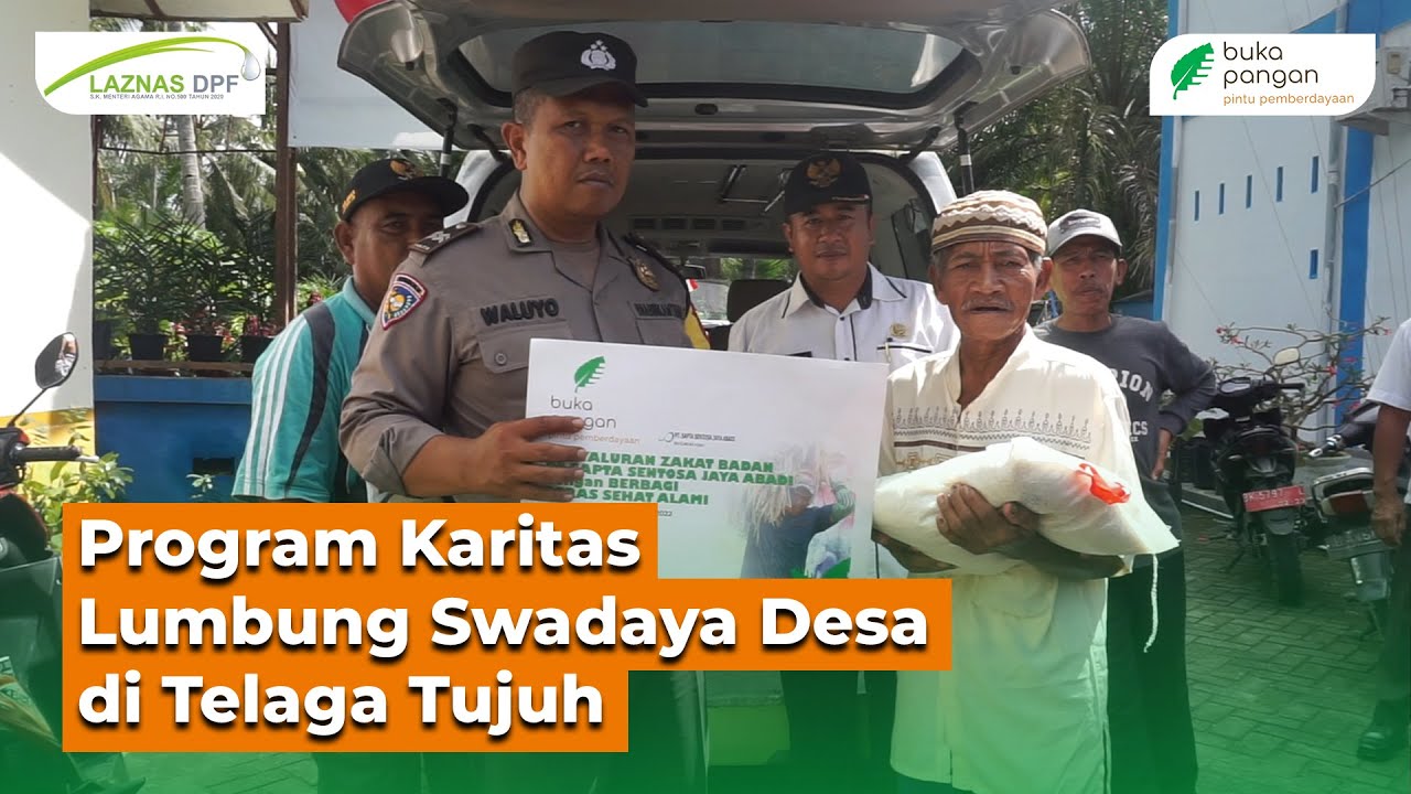 LAZNAS DPF bukapangan: Program Karitas Lumbung Swadaya Desa - YouTube