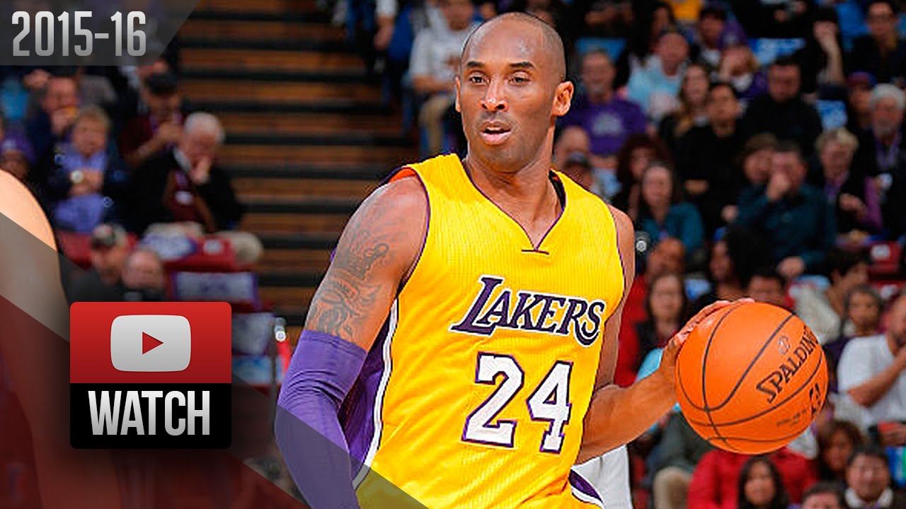 Kobe Bryant Full Highlights vs Kings (2016.01.07) - 28 Pts in 3 Qtrs ...