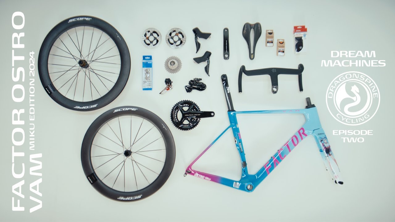 Factor Ostro VAM Miku Edition Premium Bike Build | Dream Machines ...