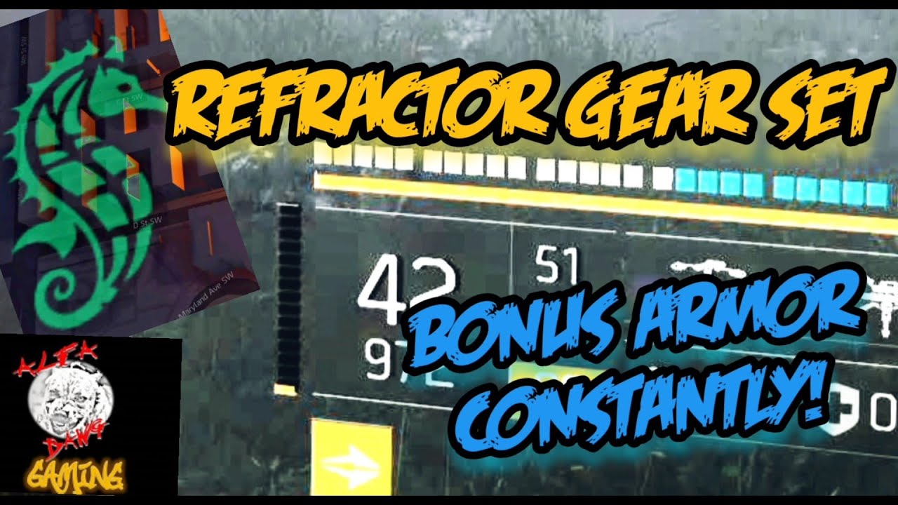 Division 2: Refractor Brand Set Gives Armor! - YouTube