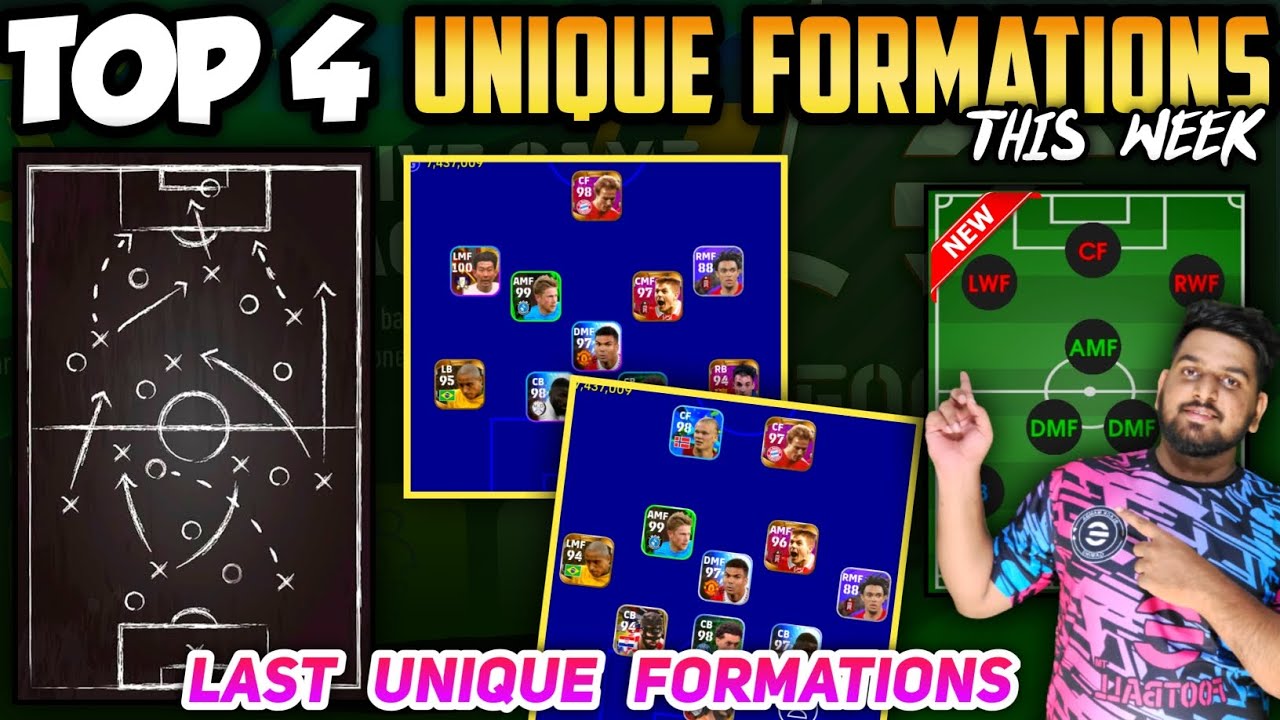 Top 4 Unique Formations Of The Week | Last Unique Formations Of E ...