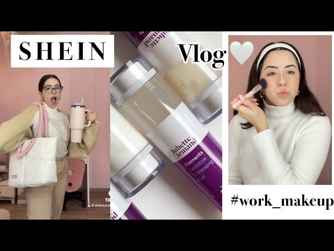 SHEIN HAUL + καθημερινο μακιγιαζ για δουλεια + New skincare products ...