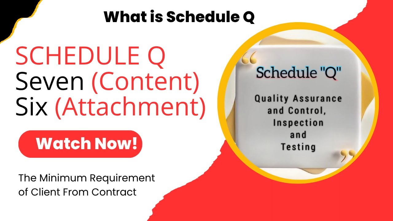 Schedule Q (7 Key Contents & 6 Attachments) What is Schedule Q ...