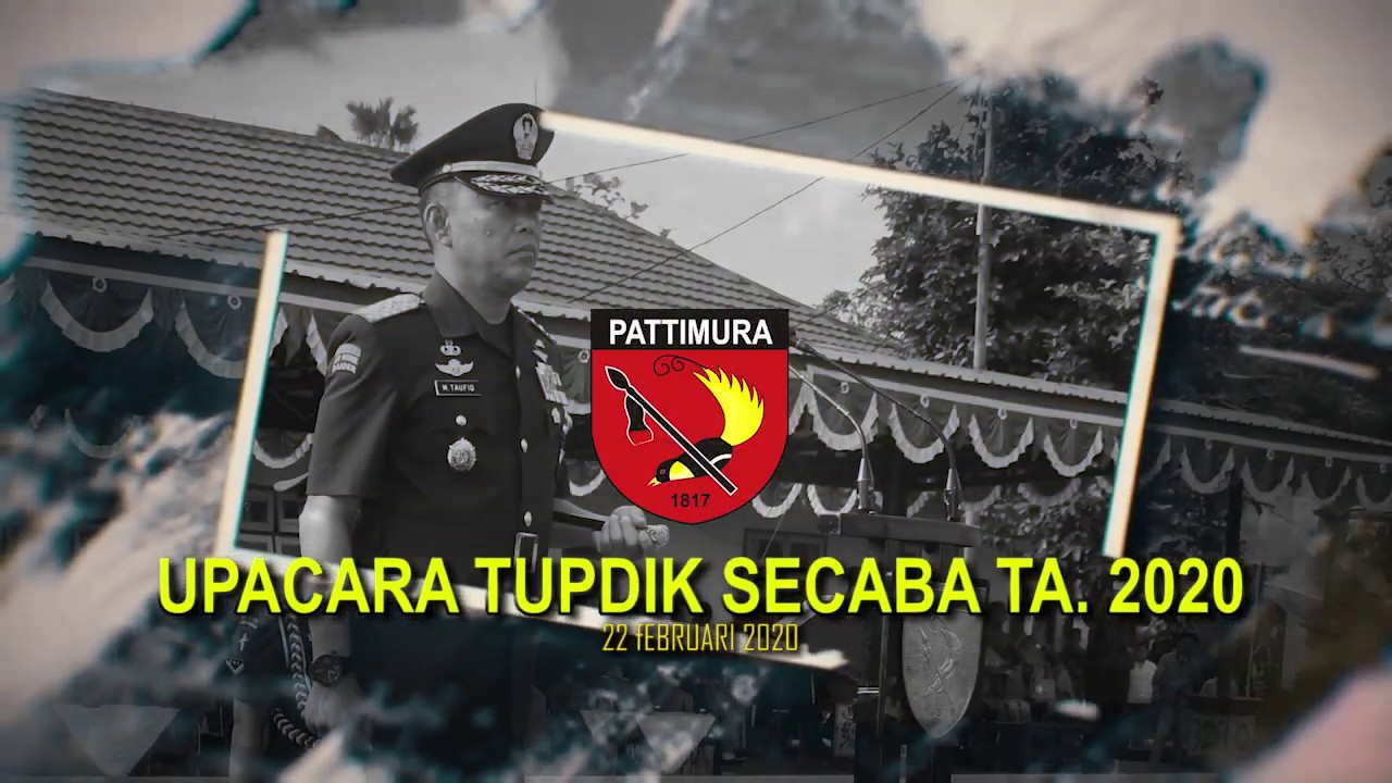 TUPDIK SECABA TNI AD Ta.2019 - YouTube