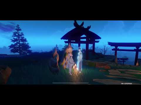 Inazuma Shikigami Shrine Puzzle Solution | Genshin Impact 2.0 - YouTube