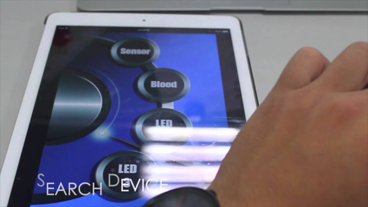 BLE Life Style iOS BLE4.0 App Demo - YouTube
