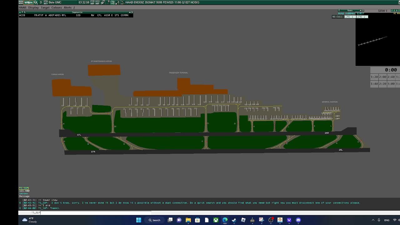 HAAB_GND | Vatsim network | Back to it - YouTube