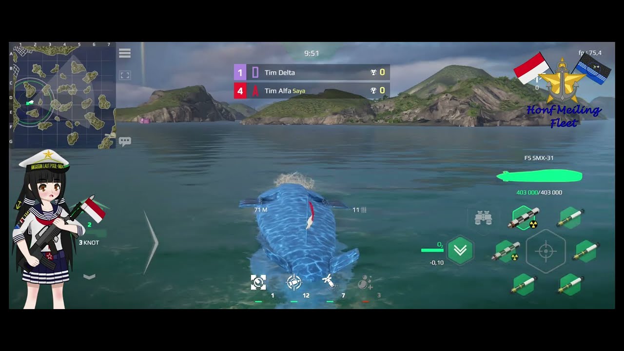 Modern Warships Plauge of the Seas Tandem Wars with FS SMX-31 Gameplay ...
