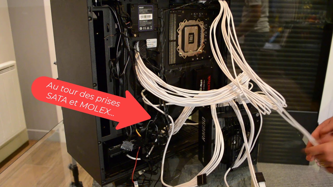 Tuto cable management - YouTube
