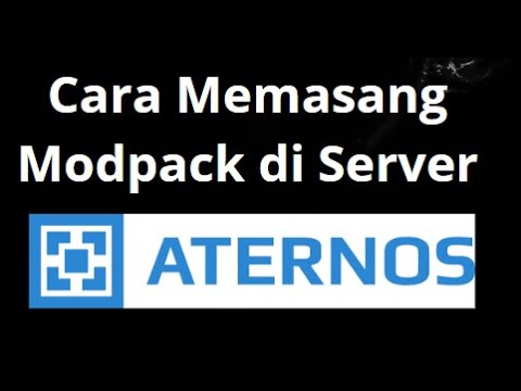 Cara Memasang Modpack di Server Aternos Minecraft Panduan Penuh - YouTube