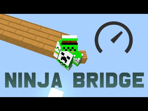 Como Fazer Ponte Mais Rápido no Minecraft (NINJA BRIDGE) - YouTube