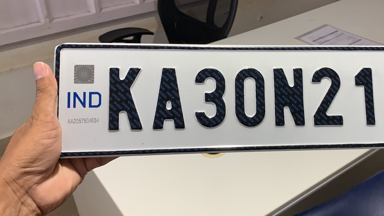 New Car Number Plate Putting | Hyundai i20 😍 | Kanchana Hyundai Karwar ...