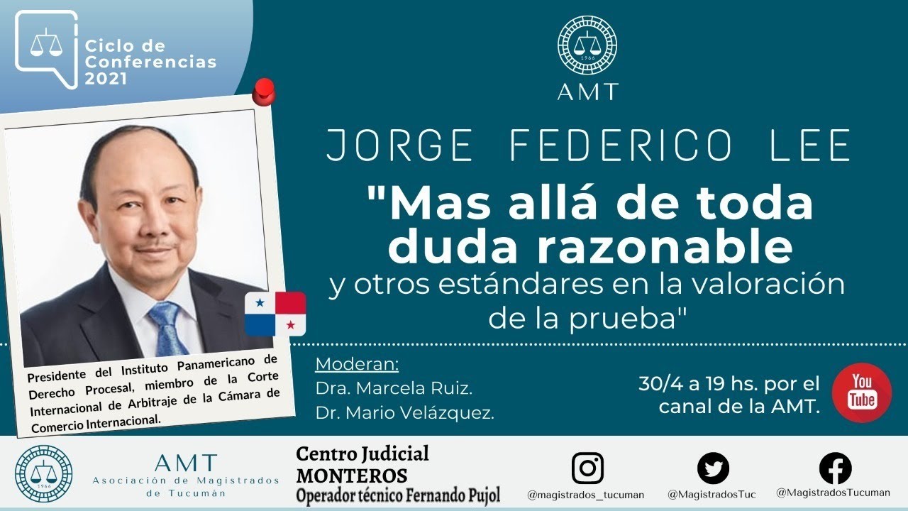 Dr. Jorge Federico Lee - Mas allá de toda duda razonable - YouTube