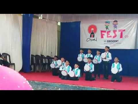 Asmi kids fest ajmal farhan and team daff - YouTube