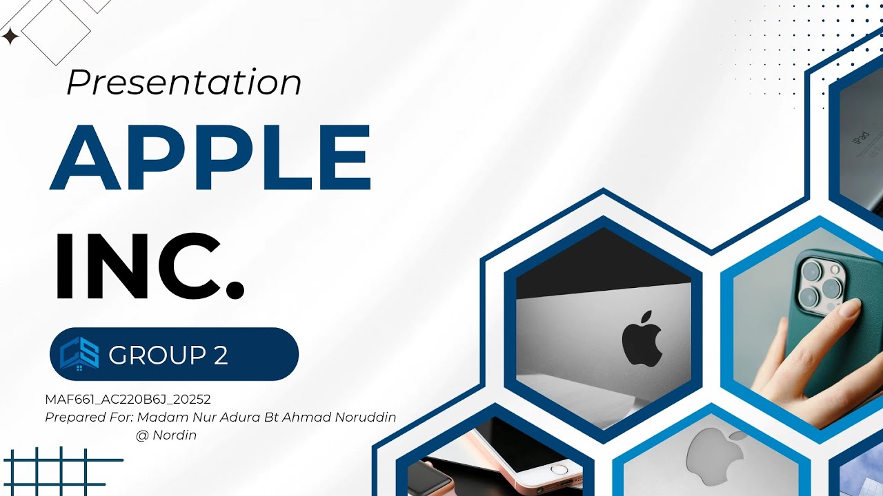 MAF661 : BUSINESS CASE STUDY (APPLE INC) - YouTube