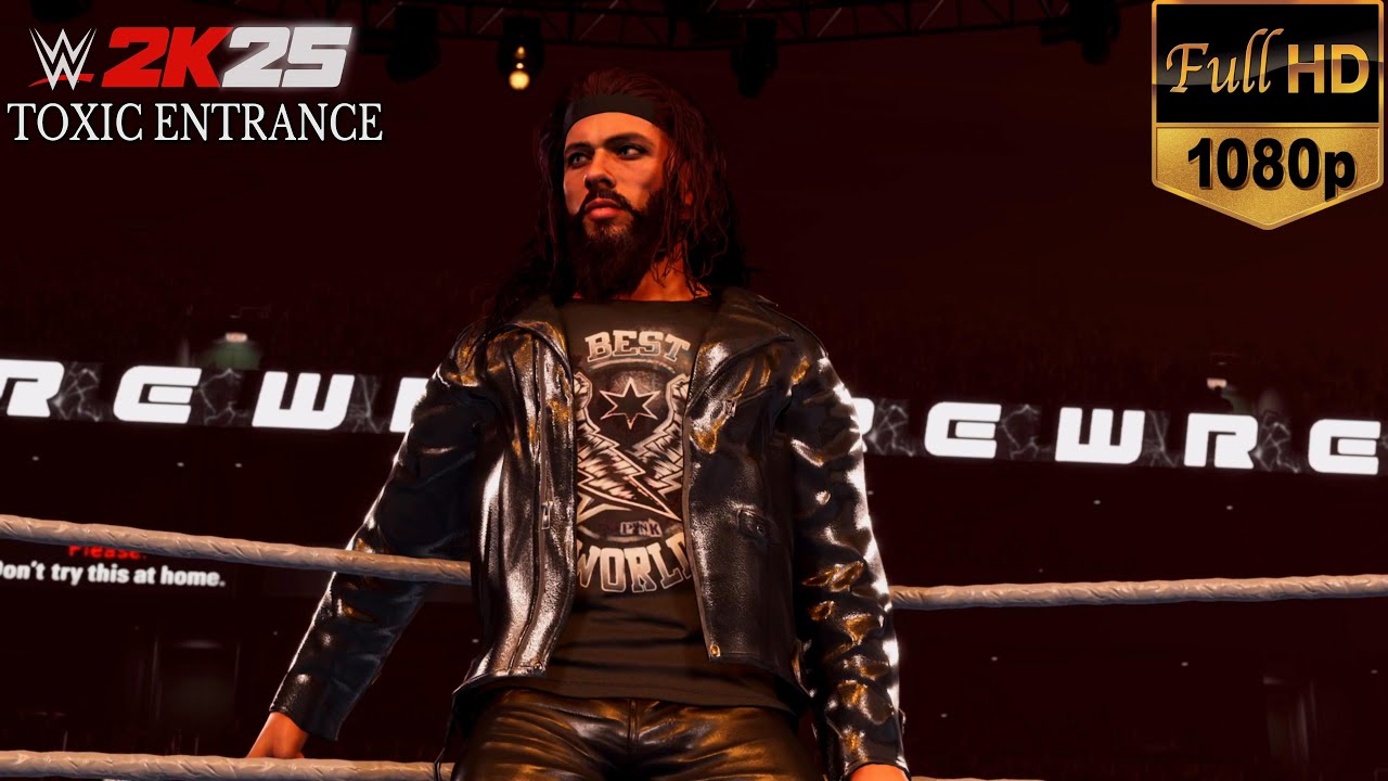 WWE 2K25 Toxic Entrance @toxickid7181 Character | CAW Universe Mode ...