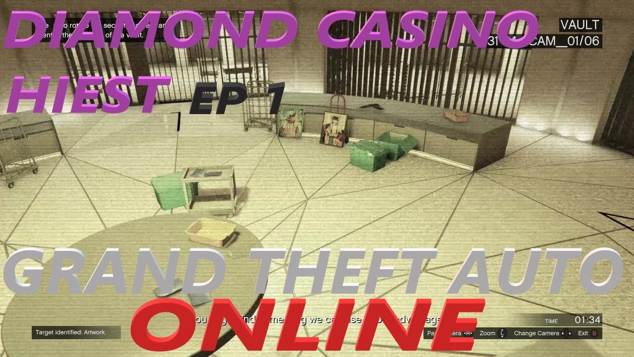 GRAND THEFT AUTO ONLINE DIAMOND CASINO HEIST EP 1 - YouTube