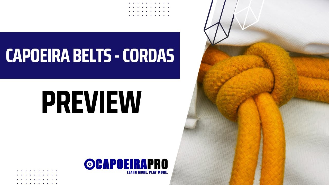 Capoeira Belts preparation for Batizados - YouTube