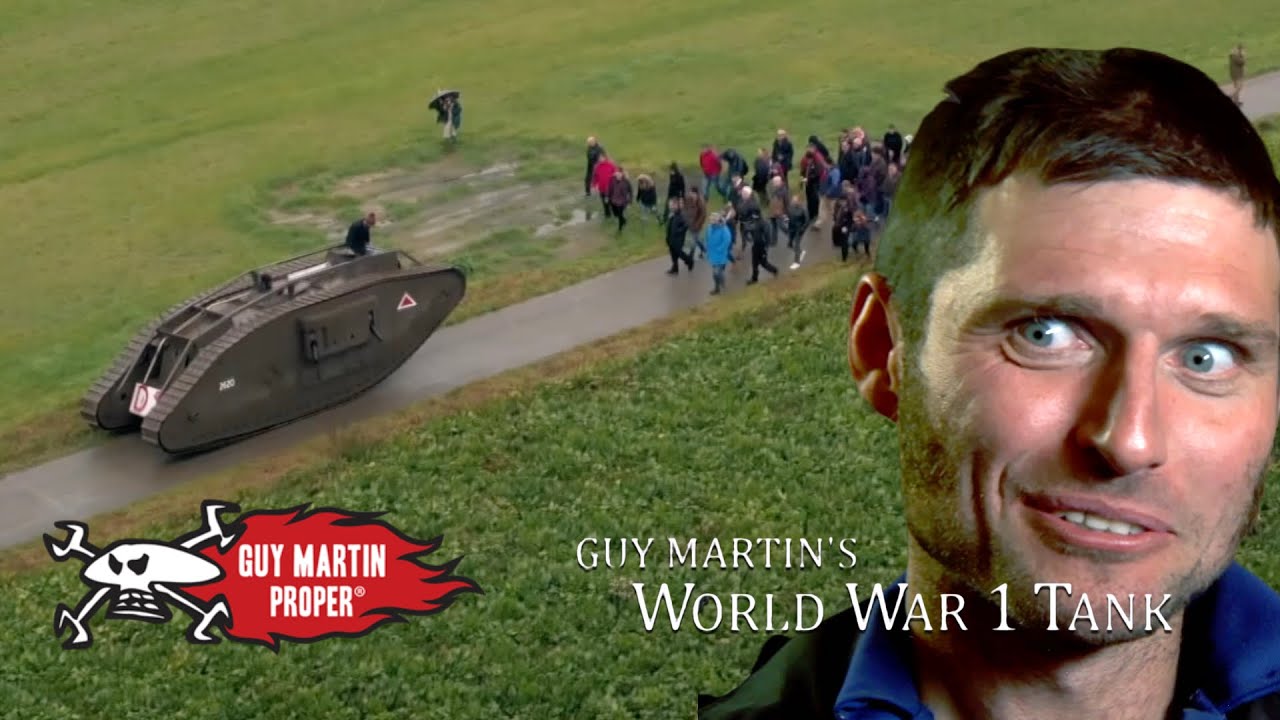 Guy's WW1 Tank's Final Outing | Guy Martin Proper - YouTube