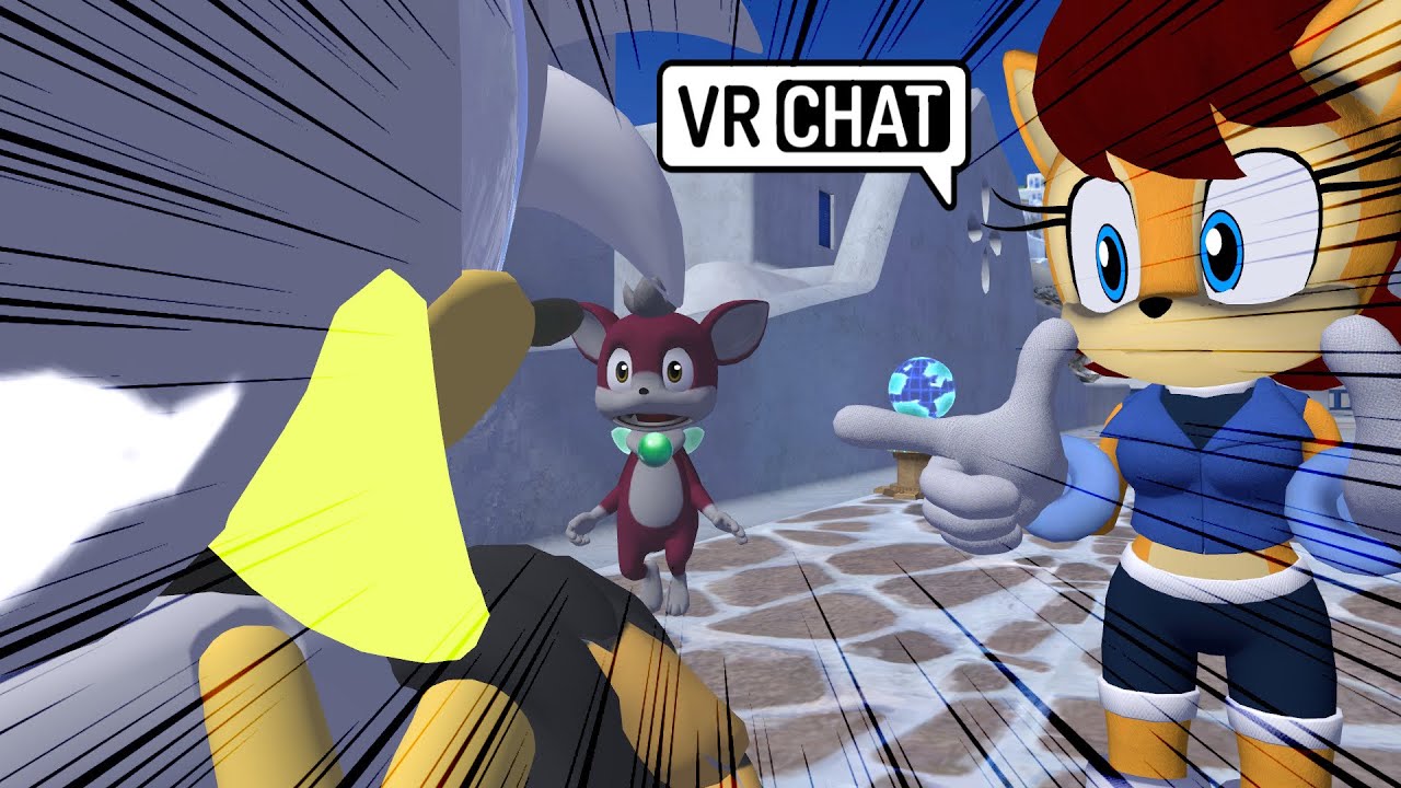 Hash and rush meet modern Sally acorn and chip! - YouTube