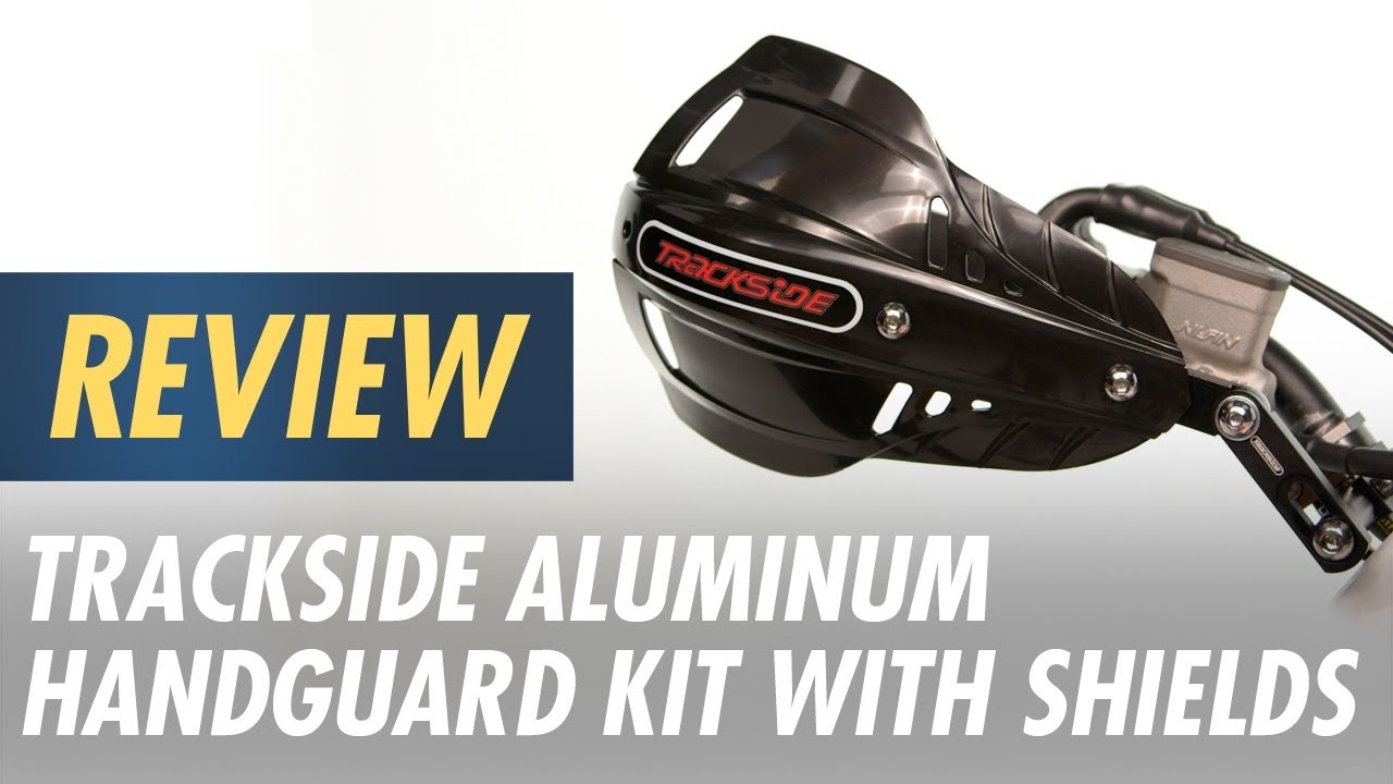 Trackside Aluminum Handguard Kit with Shields Review at CycleGear.com ...