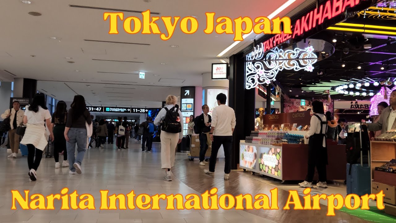 Tokyo Japan - Narita International Airport (NRT) Tour 🇯🇵 - YouTube