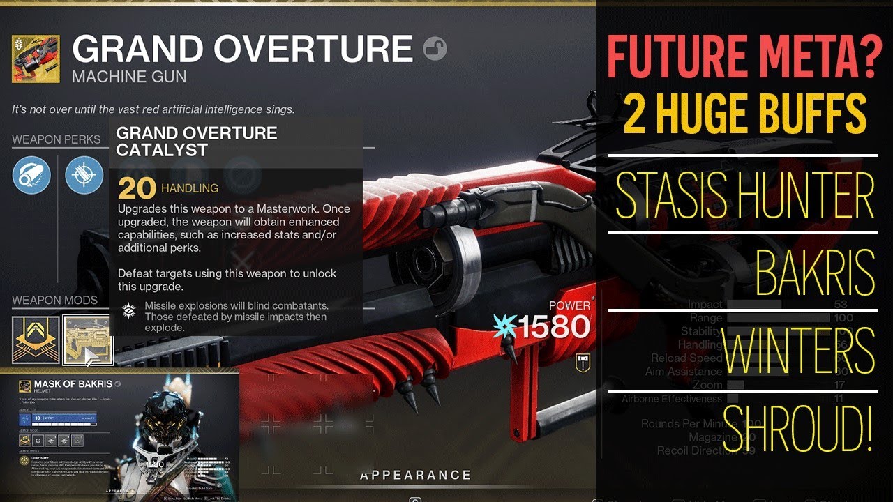 2 Huge Buff's For Season 19! Massive Grand Overture Buff - Destiny 2 ...