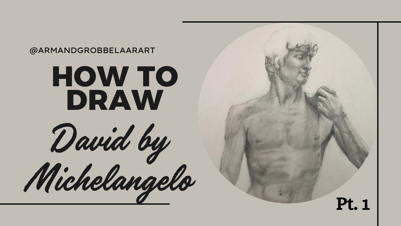 How to Draw - David by Michelangelo - YouTube