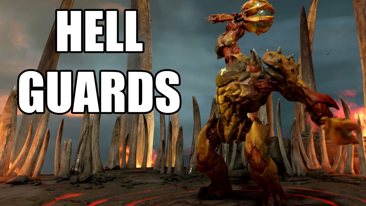 DOOM - Hell Guards Boss Fight - YouTube