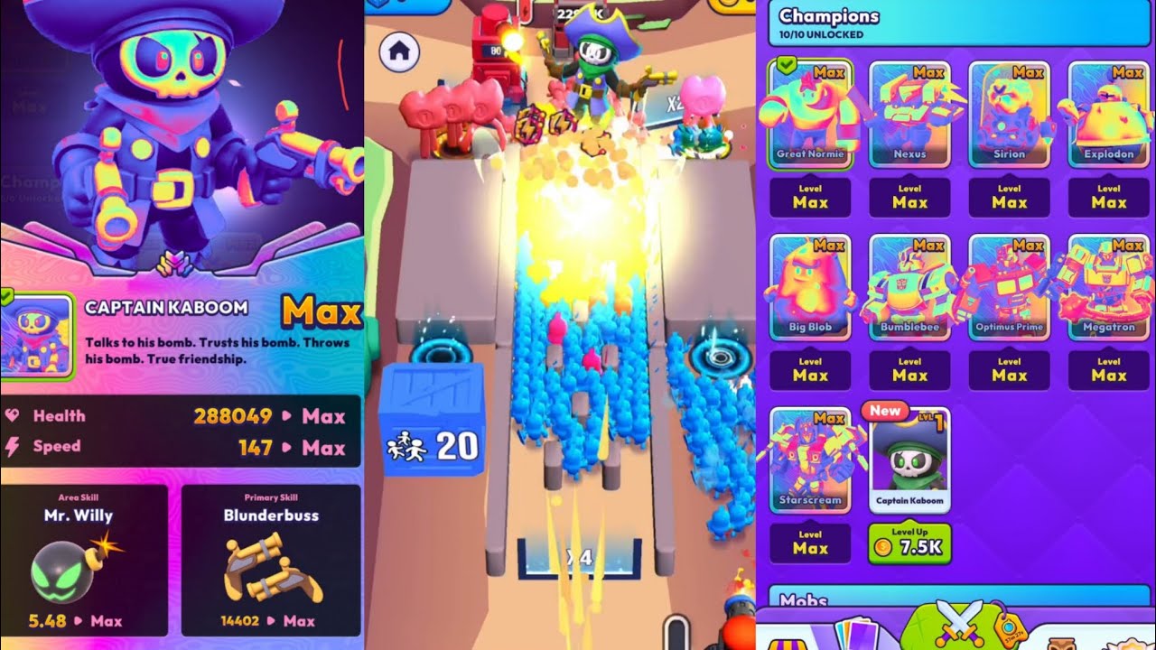 Mob Control transformers Super battle part,21 with Captain kaboom - YouTube