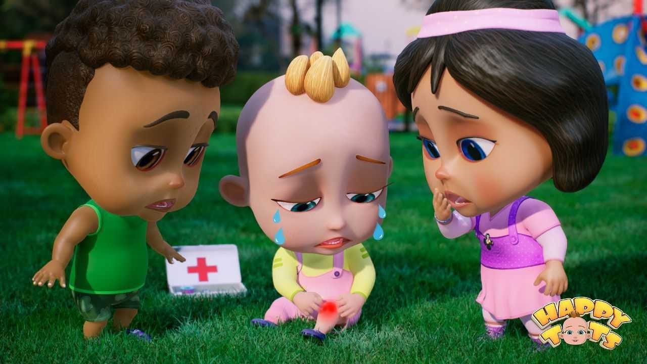 The Boo Boo Song | Kids Get Hurt In The Park | Nursery Rhymes for Kids ...