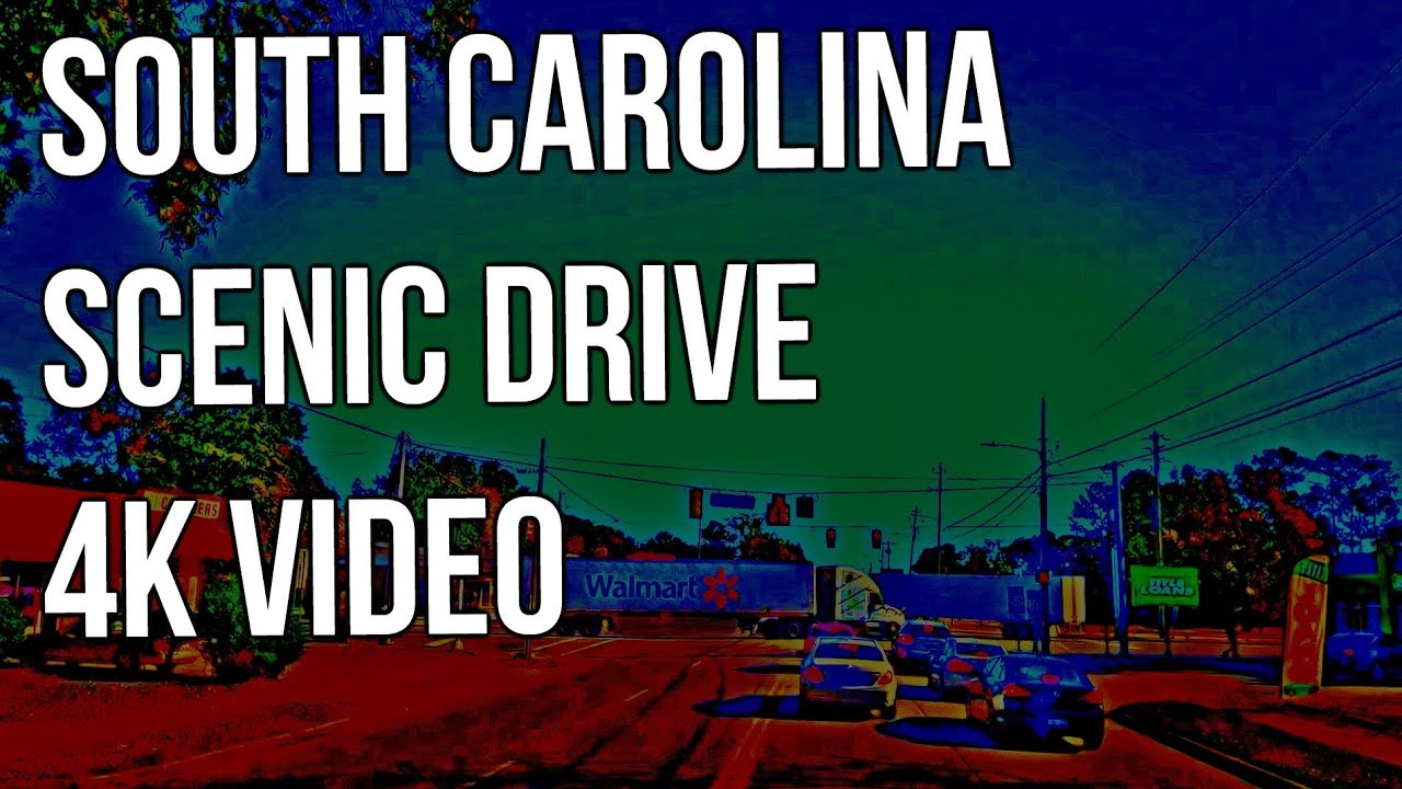 SCENIC DRIVE ON SOUTH CAROLINA'S BACK ROADS 4K DRIVE TOUR TO NC - YouTube