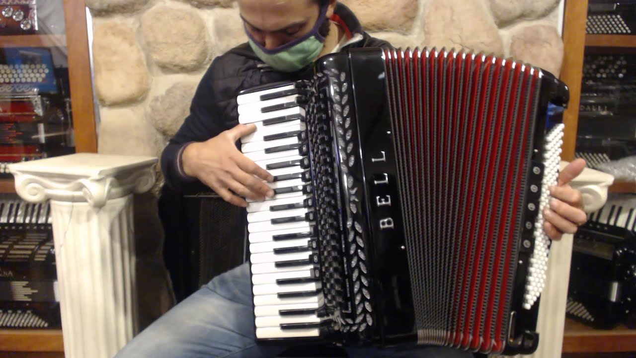3615 - Black Bell Bugari Seniorfisa Piano Accordion LMMM 41 120 $3999 ...