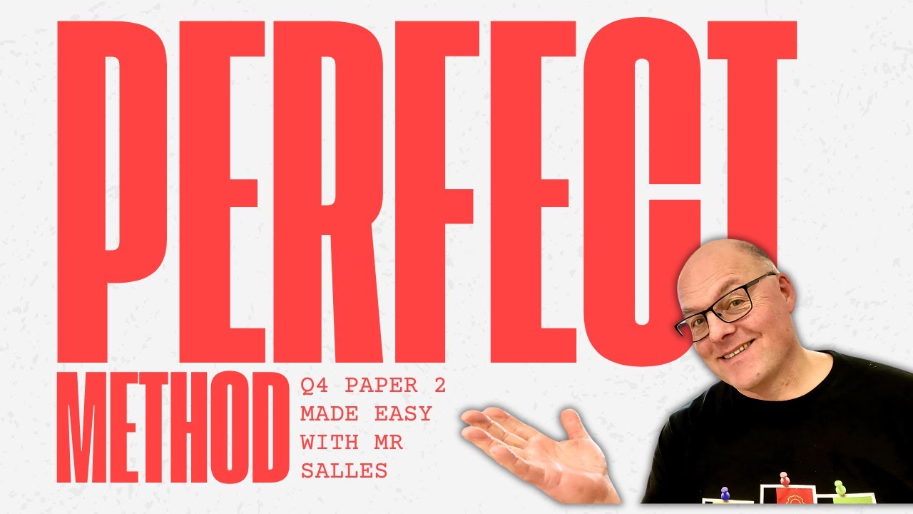 Q4 Paper 2 PERFECT Method is EASY - YouTube