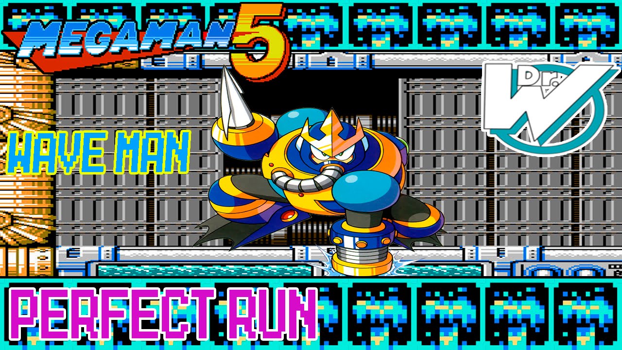 Mega Man 5 - Wave Man - Perfect Run (BR) - YouTube