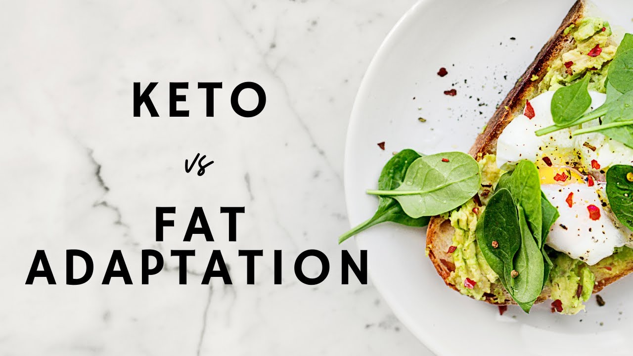 3 mins live #15: Difference between ketogenic diet and fat adaptation ...