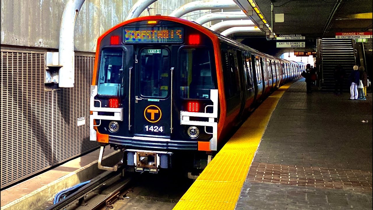 The MBTA's New Orange Line Cars - YouTube