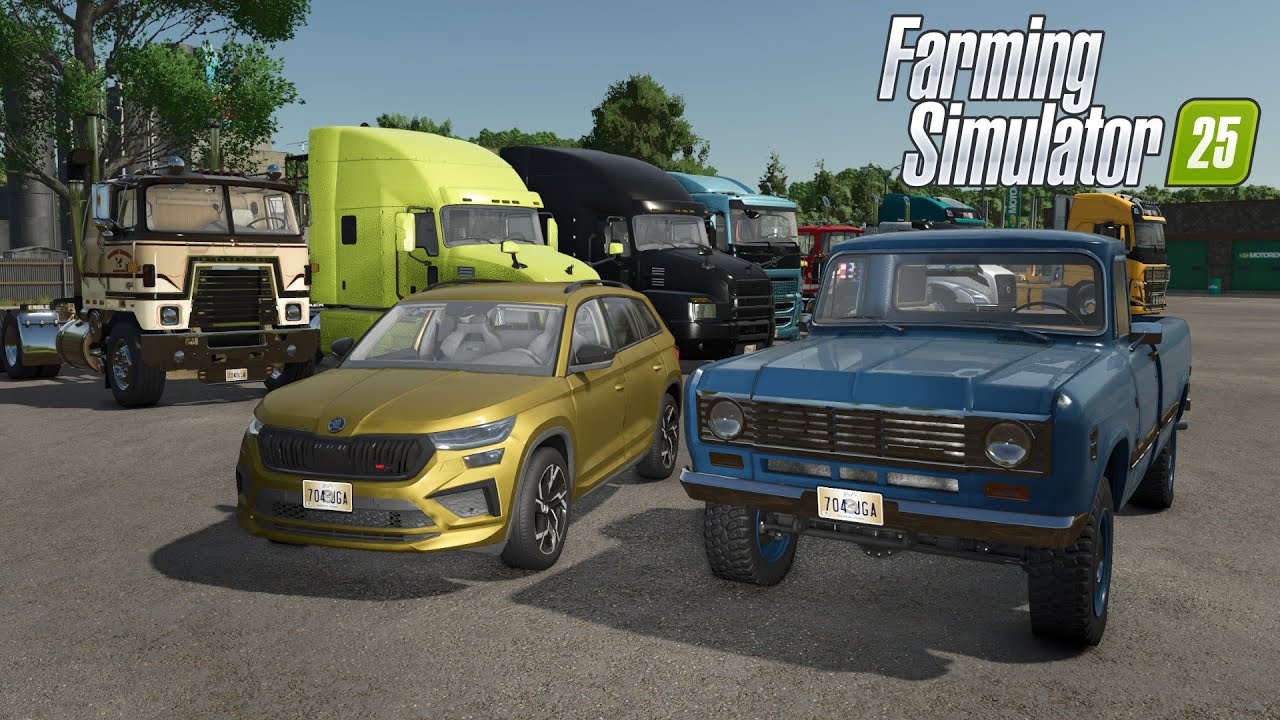FS25 - ALL CARS and TRUCKS Farming Simulator 2025 BASE GAME | ROLEPLAY ...