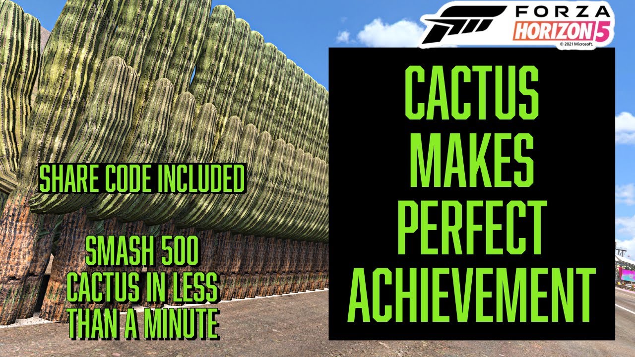 Forza Horizon 5 | Cactus Makes Perfect | Easy way to unlock this ...