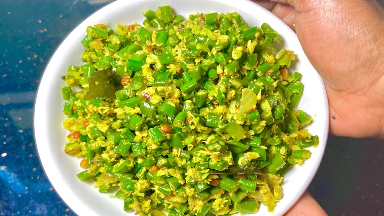 Thatta payaru kai poriyal in Tamil | karamani kai poriyal | Long Beans ...
